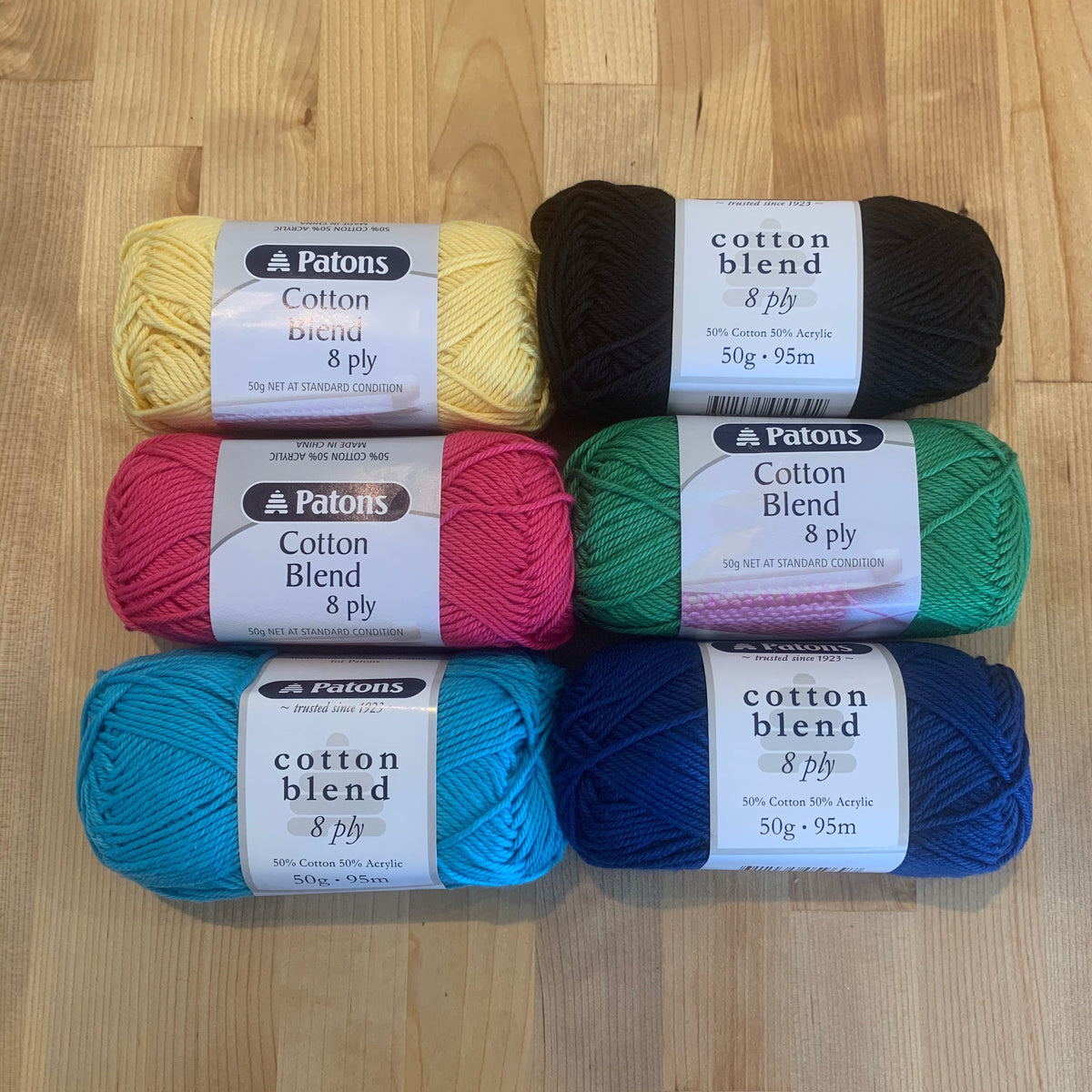 Patons Cotton Blend 8 Ply – Fibre Frolic Store